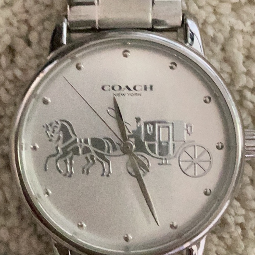 Coach Grand Stainless Steel Watch - Gem